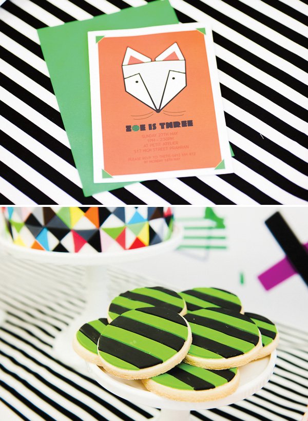 Geometric Party Ideas - Revel and Glitter