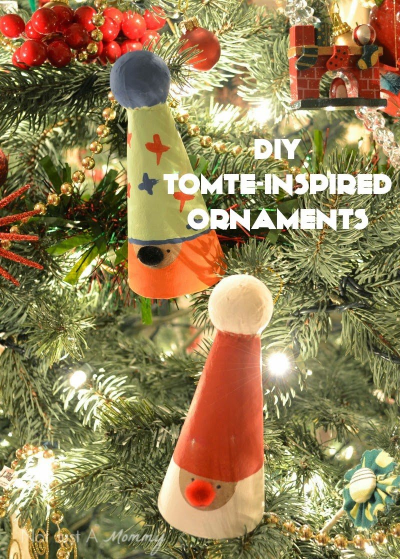 DIY Tomte-Inspired Ornaments - Revel and Glitter
