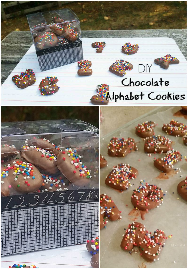 Tuesday Tutorial - Chocolate Alphabet Cookies - Revel and Glitter
