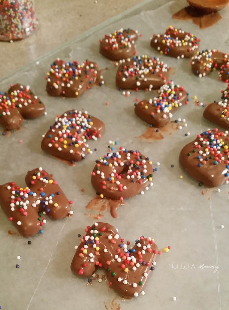 Tuesday Tutorial - Chocolate Alphabet Cookies - Revel and Glitter